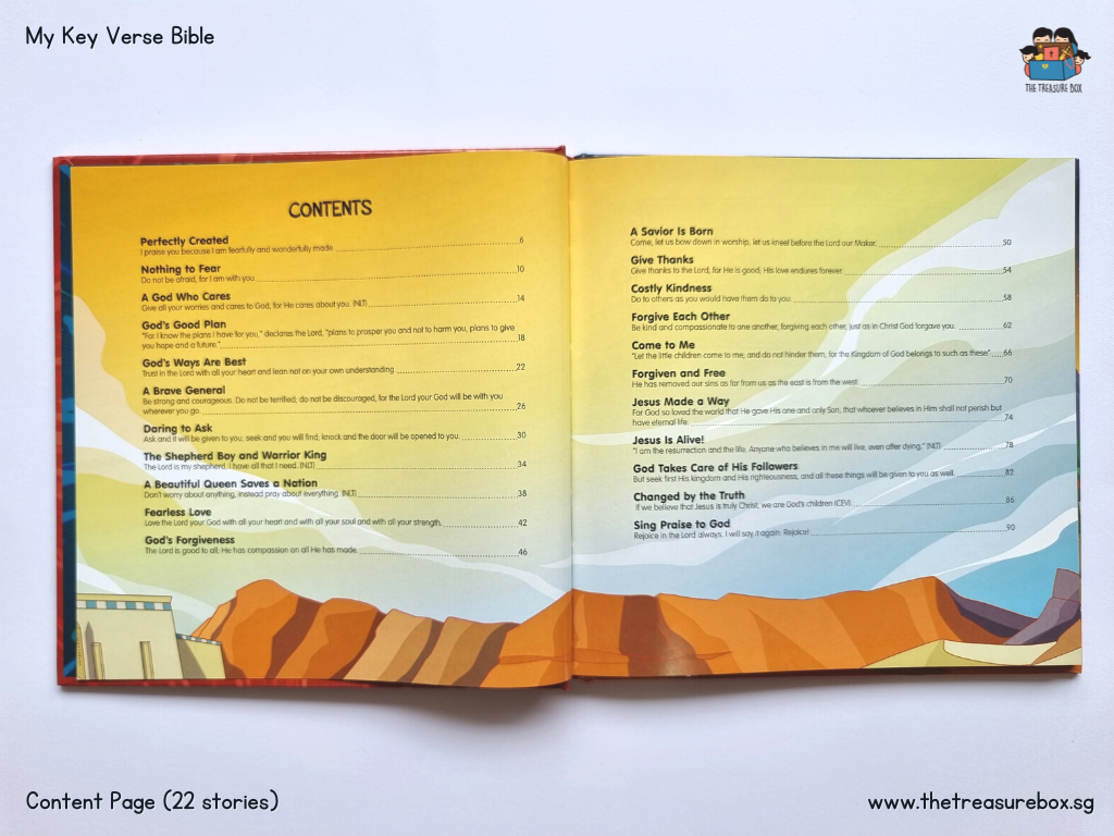 My Key Verse Bible – The Treasure Box SG