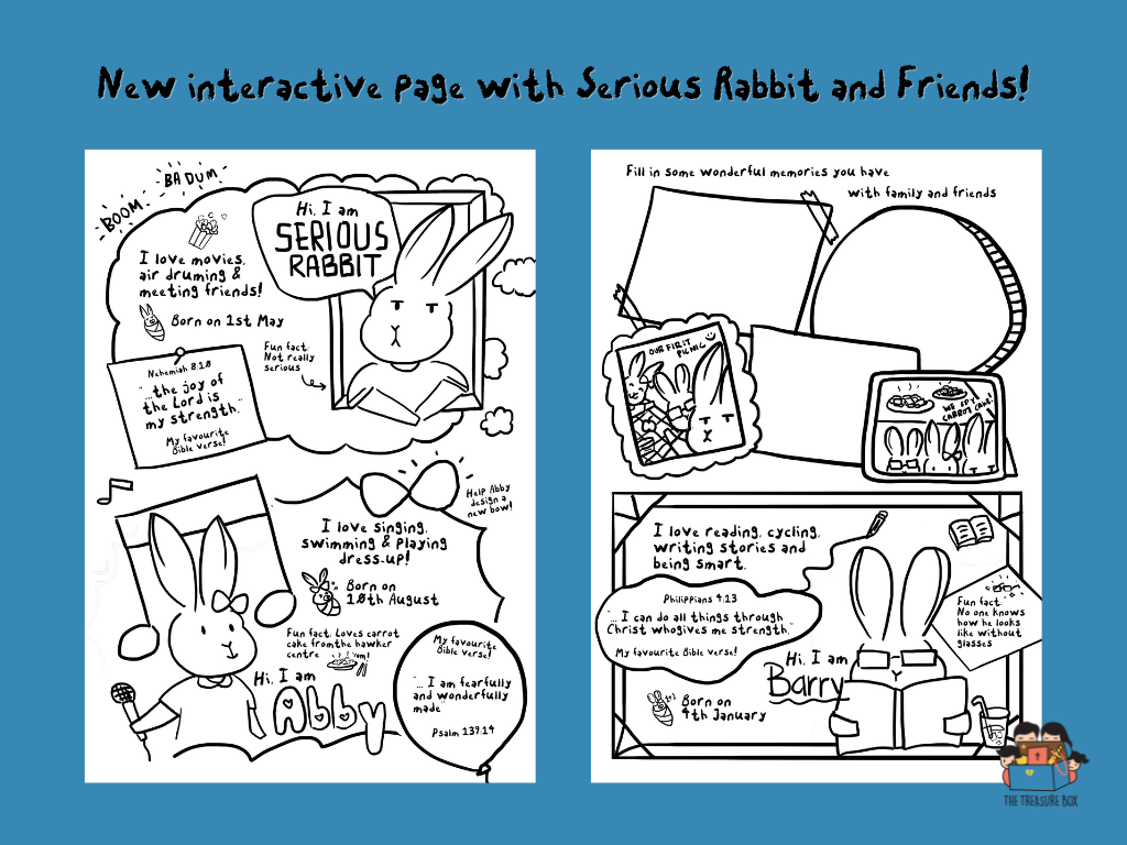 Serious Rabbit Sermon Journal 2nd Edition – The Treasure Box SG